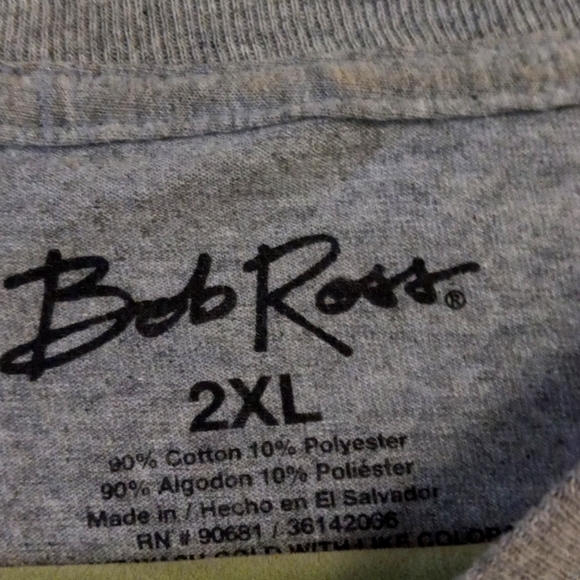 BOB Ross | Shirts | Vintage Tshirt Bob Ross | Poshmark